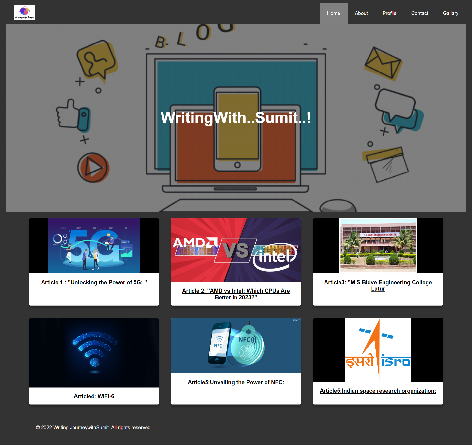 Sumit Dharam Ghugare - Portfolio